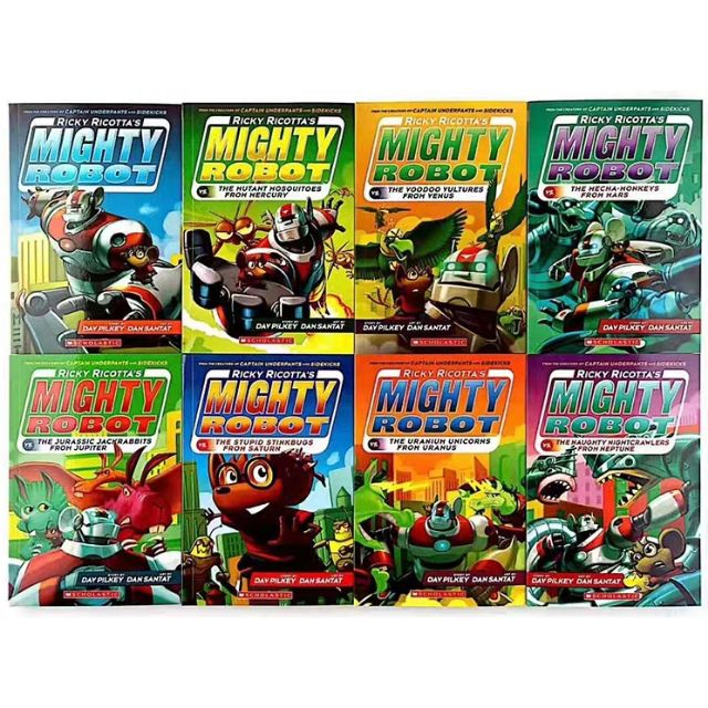 [RESERVED] Ricky Ricottas Mighty Robot Series (7Books/No Slipcase ...