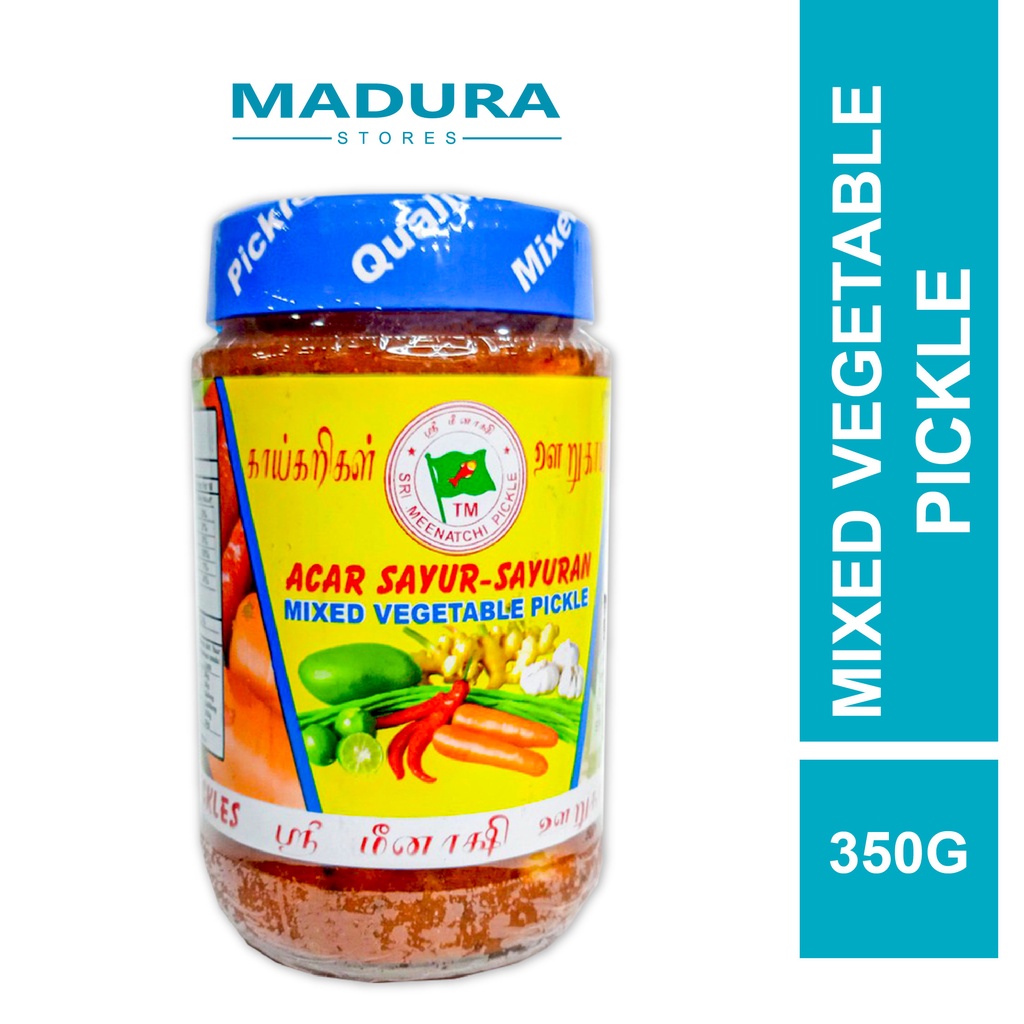 Sri Meenatchi Pickles Mixed Vegetable Pickles 350g (Acar Sayur-Sayuran ...