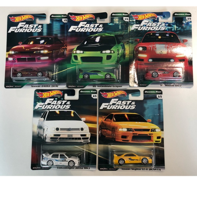 Hot Wheels FAST and FURIOUS wave 2 Original Fast | Shopee Malaysia