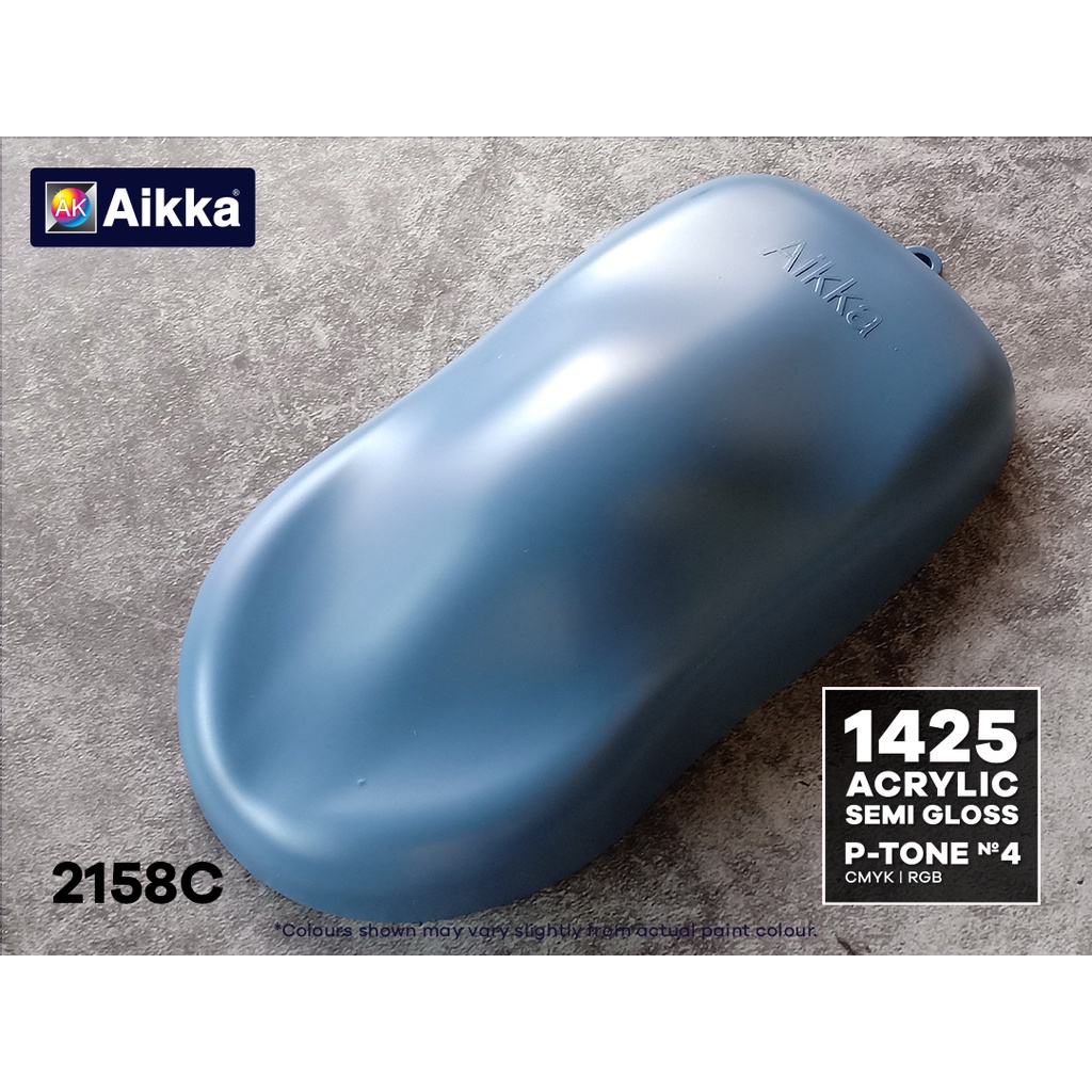 AIKKA Paint PANTONE Colour 2158C / 1425 ACRYLIC SEMI GLOSS PAINT ...