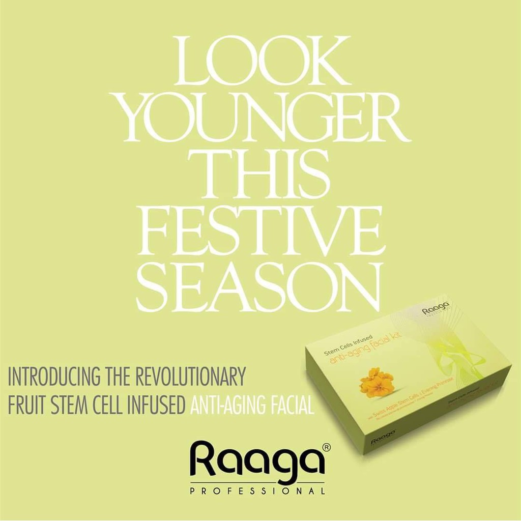 Raaga Professional Anti-Aging Stem Cell Facial Kit ( Single Use ...