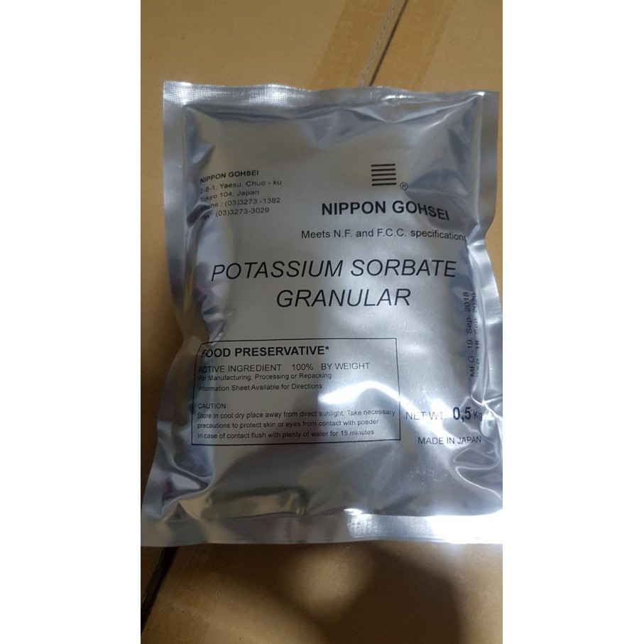 Potassium SORBATE GRANULAR - FOOD PRESERVATIVES, used in Confectionery ...
