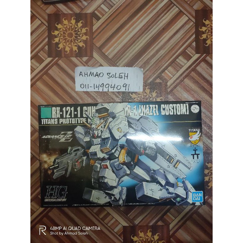 Original Bandai Gundam Hg tr-1 Hazel Custom | Shopee Malaysia