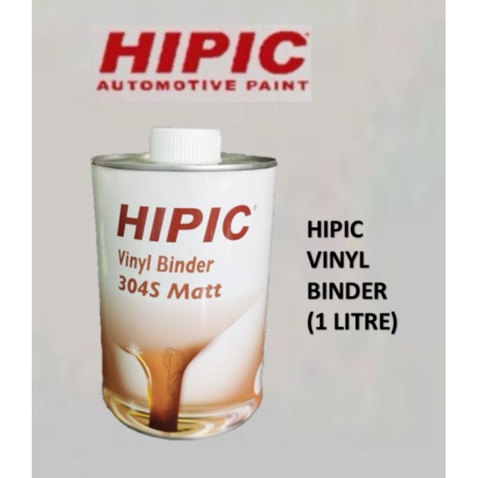 HIPIC VINYL BINDER 304S MATT/ 306S GLOSS (1 LITRE) | Shopee Malaysia