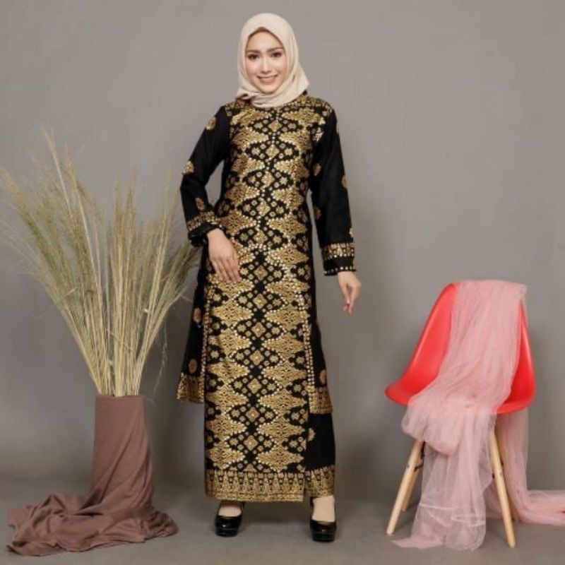 Songket PALEMBANG MOTIF BATIK SET SET CLOTHES TOP SKIRTS KONDANGAN MODERN WOMEN'S KEBAYA COUPLE ...