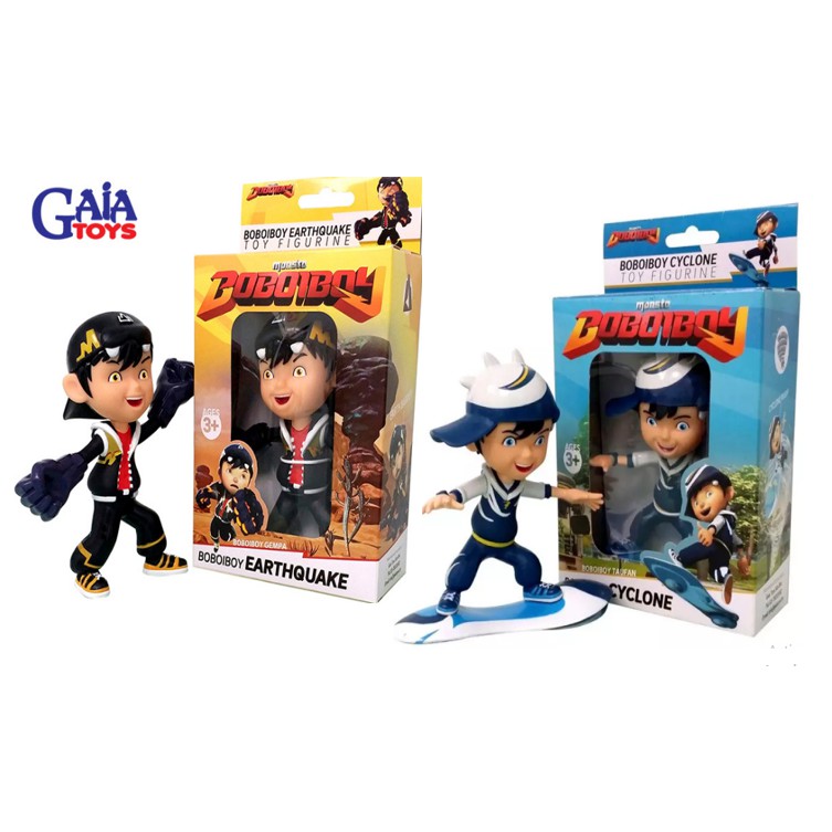 Original 13cm Boboiboy Cyclone Earthquake Action Figurine Toys for boys ...