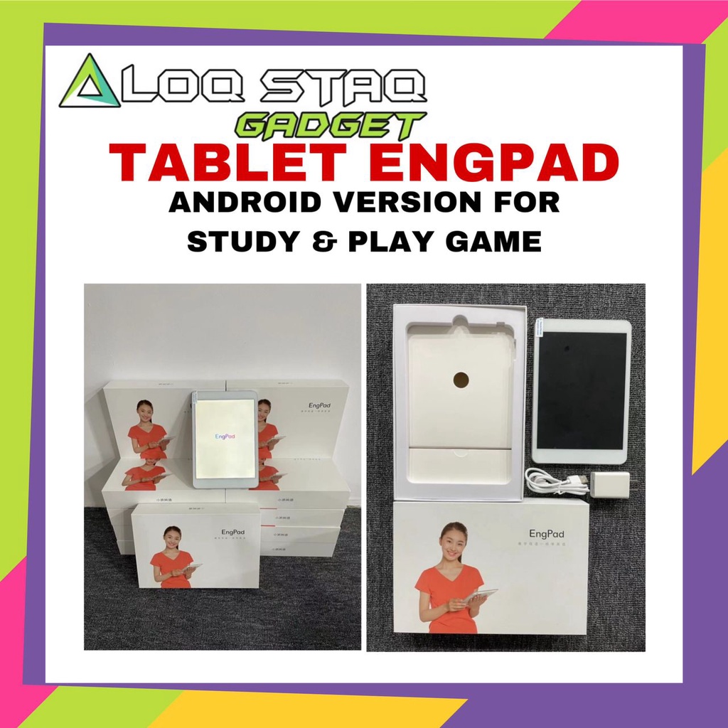 ENGPAD [ENGLISH PAD] (2+16GB) ANDROID TABLET MURAH ORIGINAL DRAWING ...