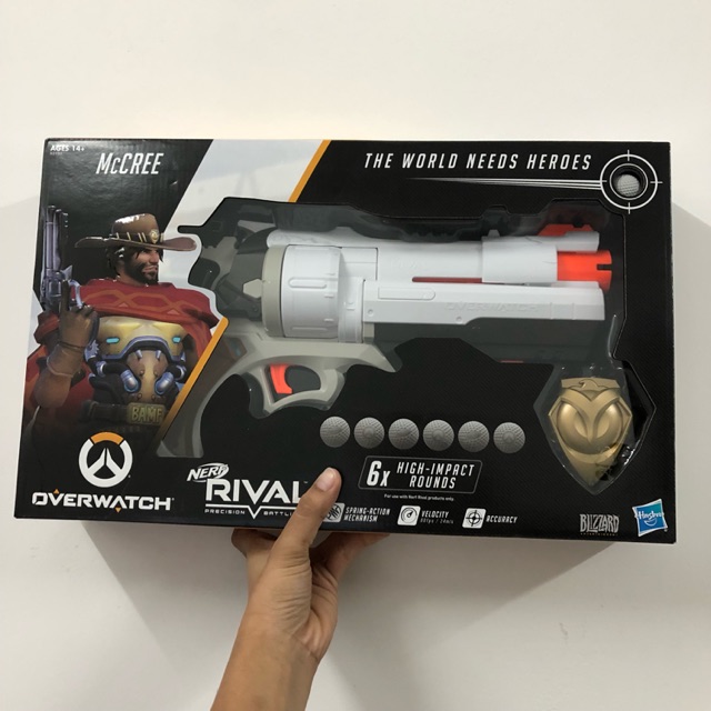 Nerf Rival Overwatch Mccree | Shopee Malaysia