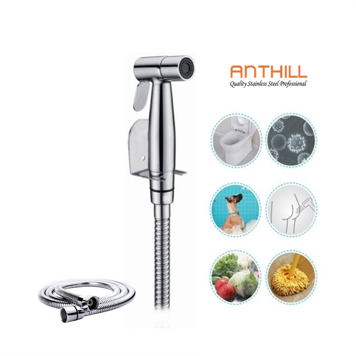ANTHILL SUS304 Stainless Steel Hand Bidet For Toilet Bathroom Modern ...
