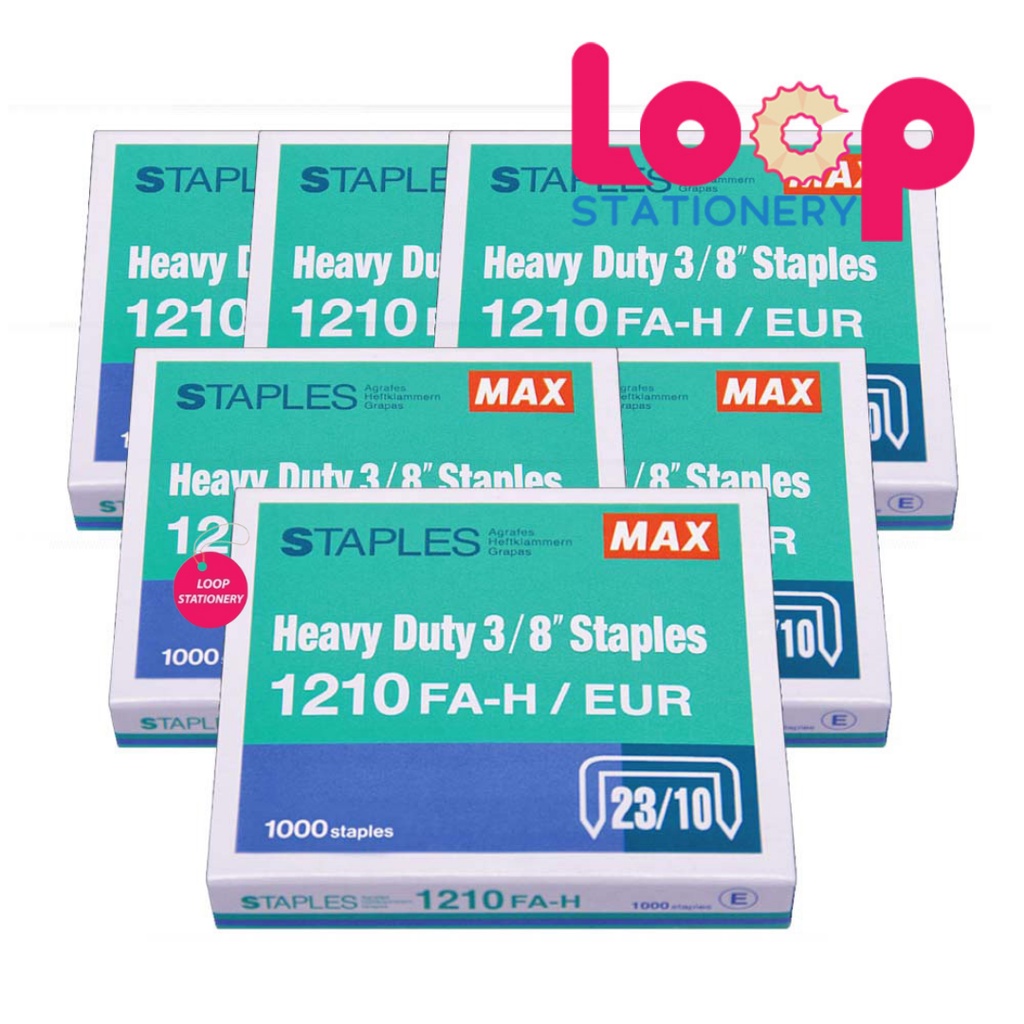 MAX Staples 1210 (23/10) FA-H Heavy Duty | Shopee Malaysia