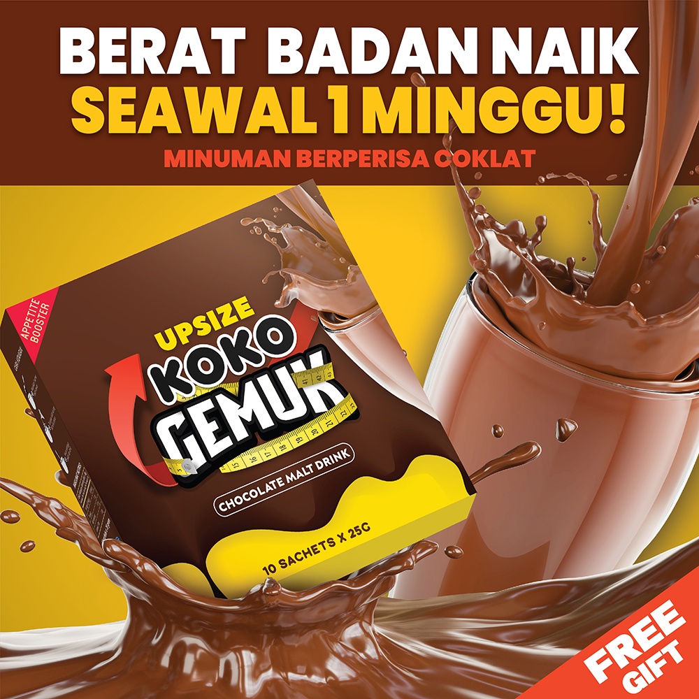 Koko Gemuk BODY UP Vitamin super gemuk vitamin gemuk ubat gemuk ubat ...