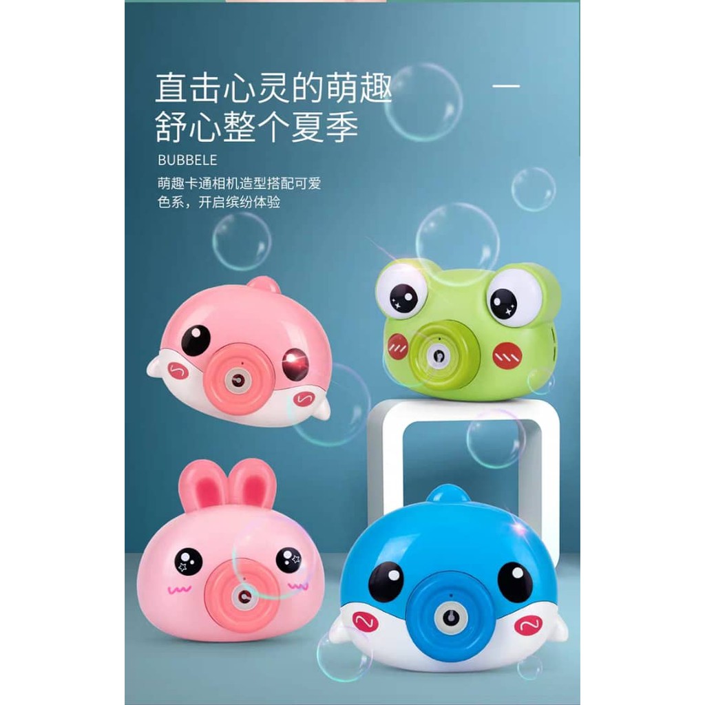 📥Ready Stock📤 Cuties Bubble Maker Camera Designed For Children's Toy ...