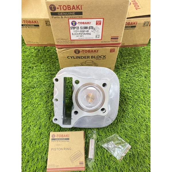 TOBAKI RACING CYLINDER BLOCK KIT SET SUZUKI STEP 125 53.5mm BLOCK ...