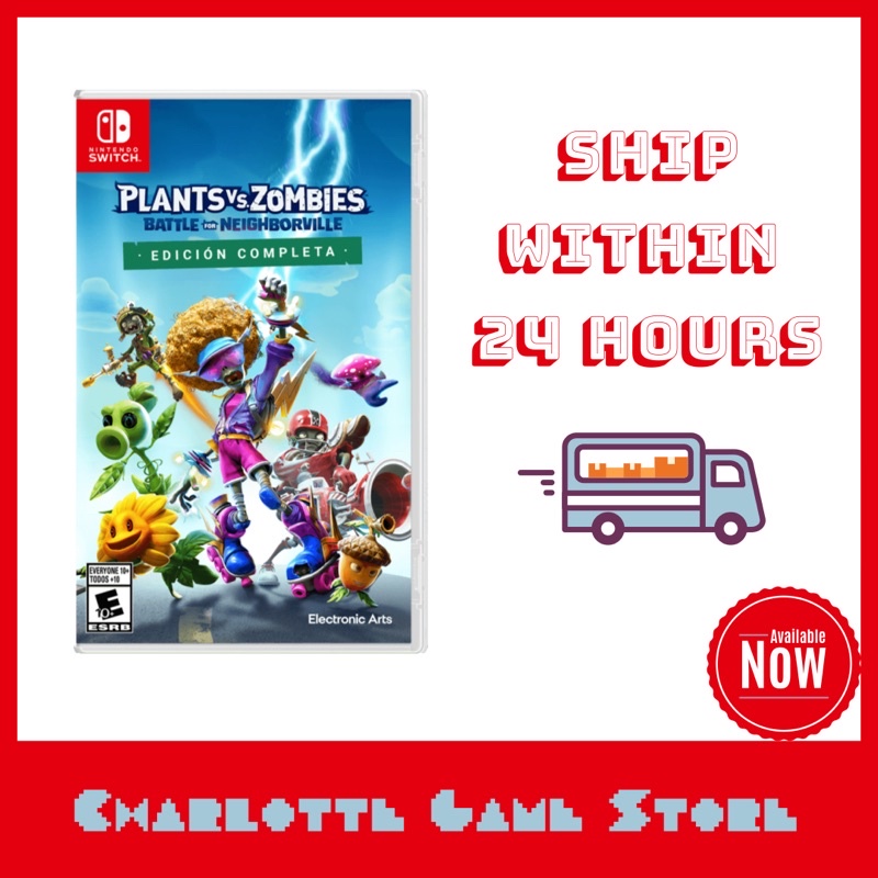 [US Version] Plants vs. Zombies: Battle for Neighborville - Nintendo ...