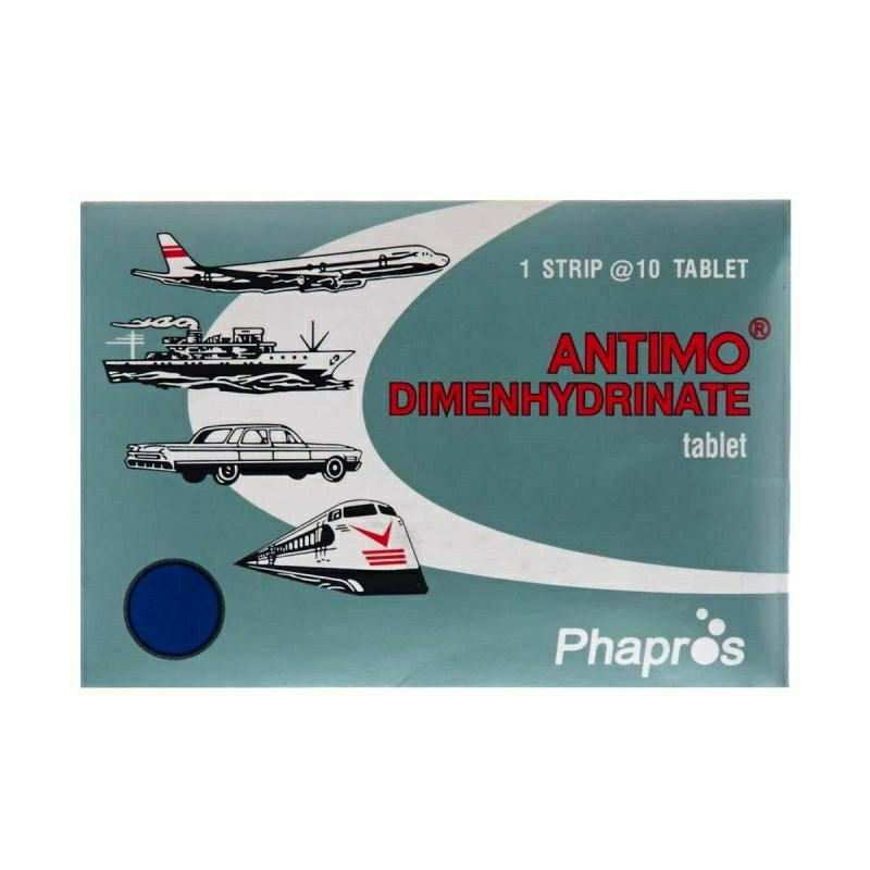 Adult ANTIMO 1 Strip @ 10 Tablets | Shopee Malaysia
