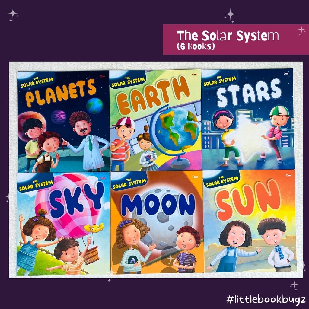 Solar System Book/Stars/Planets/Earth/Sky/Moon/Sun/Solar System Set ...