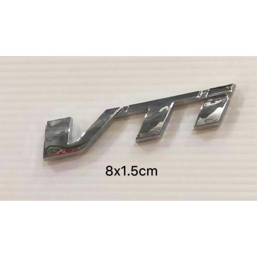Honda Modified Letter VTI Metal Car Body Sticker Auto Rear Emblem LOGO ...