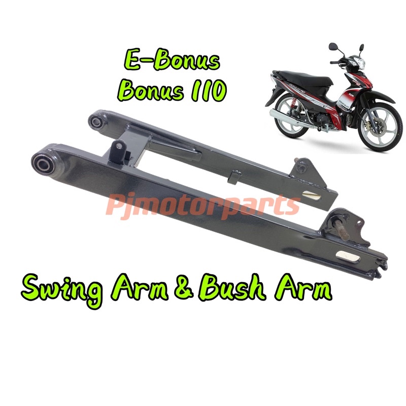 SYM E-Bonus 110 / Bonus 110 / E Bonus 110 Rear Swing Arm & Swing Arm Bush Batang Am Rear Fork ...