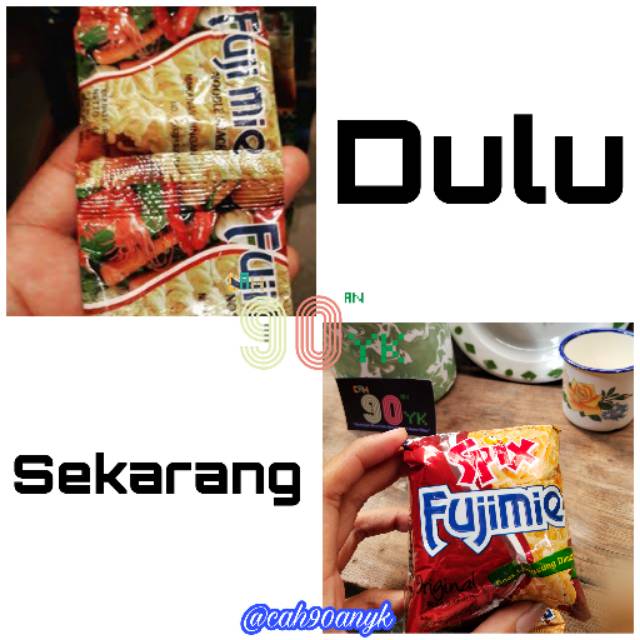 MERAH Original Red FUJIMIE Spix. Ciki Snacks, Old-School Noodles For ...