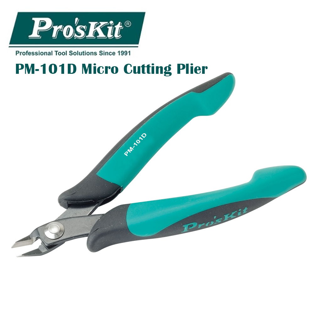 Pro'sKit PM-101D Micro Cutting Plier Cutter - 135mm (Taiwan) | Shopee ...