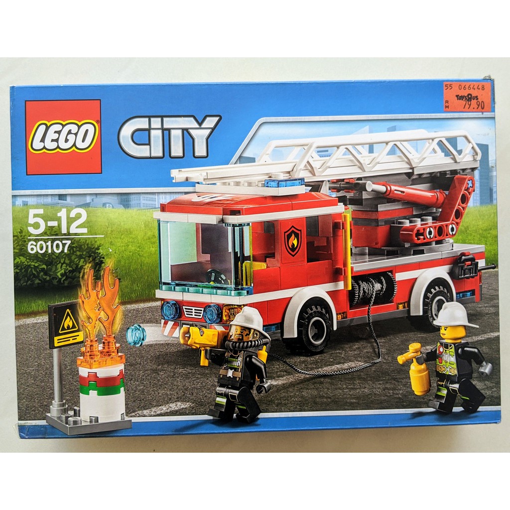(SibuBricks) Lego City 60107 Fire Ladder Truck | Shopee Malaysia