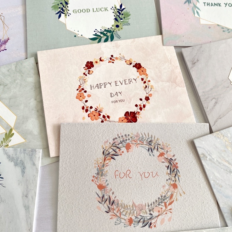 Small Gift card ThankYou Card best wish Just ForYou Card happyday time ...