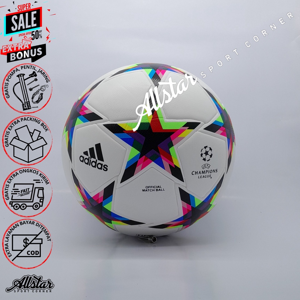 Original ADIDAS CHAMPIONS FINALE 22/23 soccer ball original imported ...