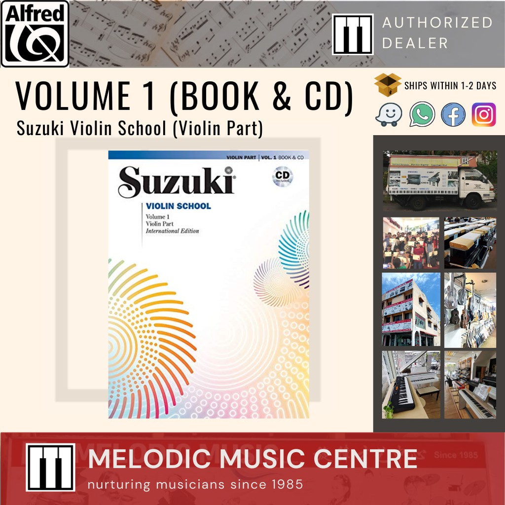 Suzuki Violin School Volume 1 Book with CD - Violin Part (International ...