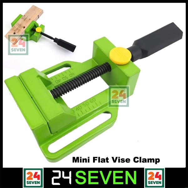 [ READY STOCK ] QUICK RELEASE DRILL PRESS VICE FLAT VISE CLAMP BENCH ...