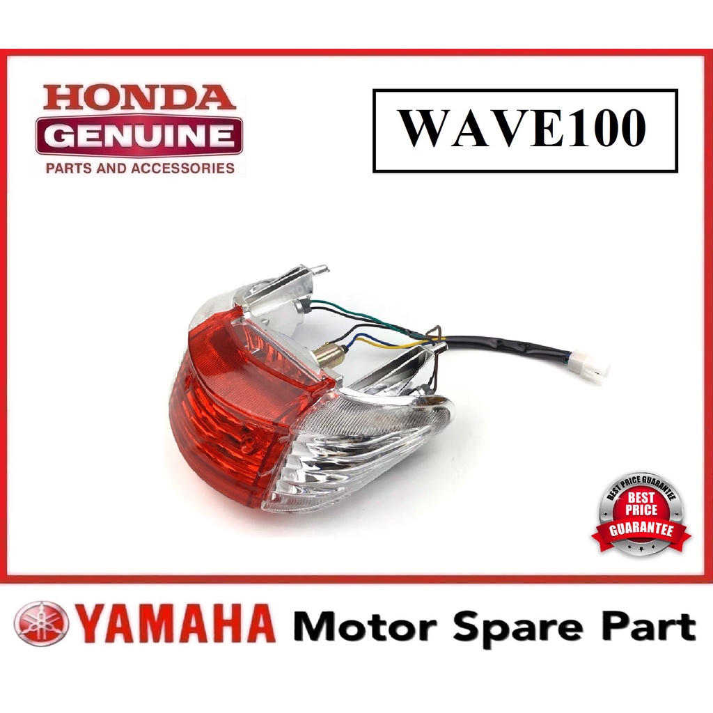 HONDA WAVE100 TAIL LAMP ASSY 0 TAILLAMP LIGHT TAILLIGHT LAMPU BELAKANG ...