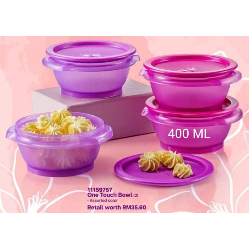 Tupperware One Touch Bowl (1pcs) | Shopee Malaysia