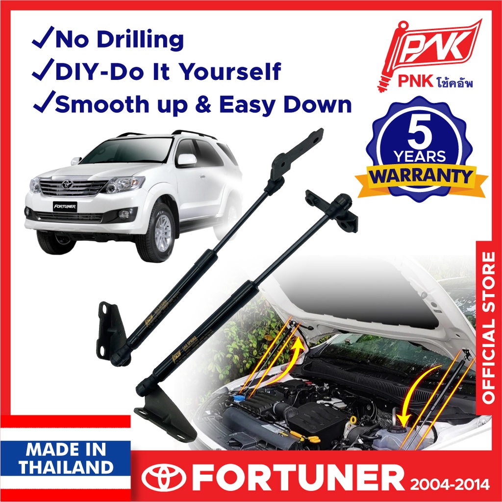 Fortuner Bonnet Damper Toyota Fortuner Accessories SUV PNK Fortuner ...