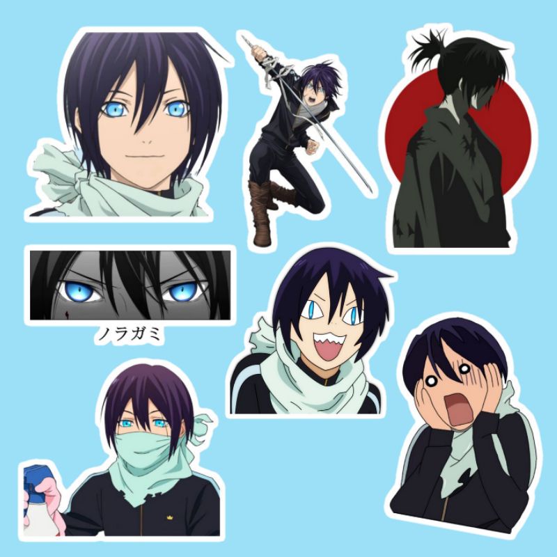 Sticker Anime Noragami sticker yato sticker yukine sticker yato nora ...