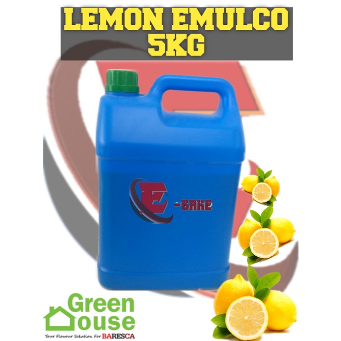 LEMON EMULCO 5KG | HALAL | PERASA LEMON BERWARNA 5KG | Shopee Malaysia