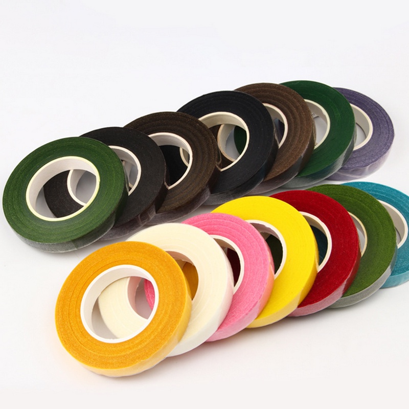 30yard/roll Self-Adhesive Bouquet Floral Stem Tape Artificial Flower ...