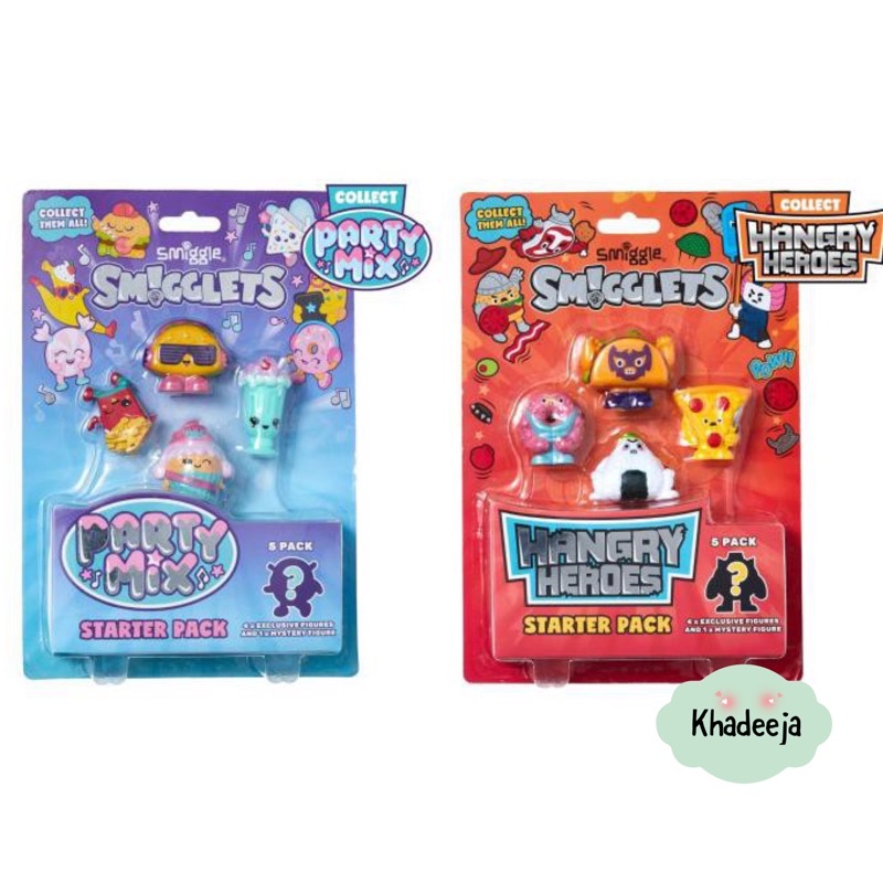 Smiggle Smigglets Starter Pack-Party Mix /Hangry Heroes | Shopee Malaysia