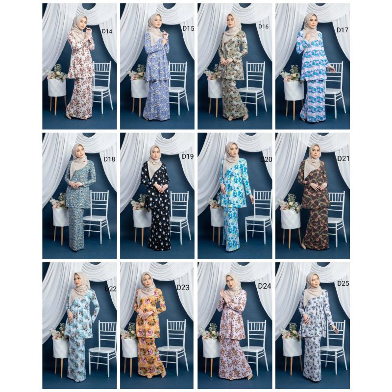 💥BUNGASUNTI Tulina Kurung BATCH 2, TAK PAYAH GOSOK (XS - XXL), MESRA ...