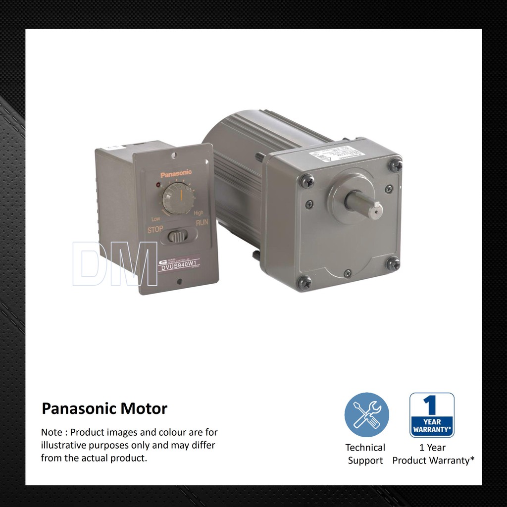 40W Panasonic Electric Motor come with Controller and Gearhead | Shopee ...