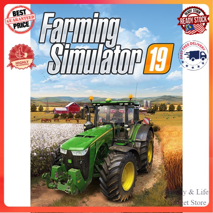 Farming Simulator 19 / Farming Simulator 2019 Offline with DVD - PC ...