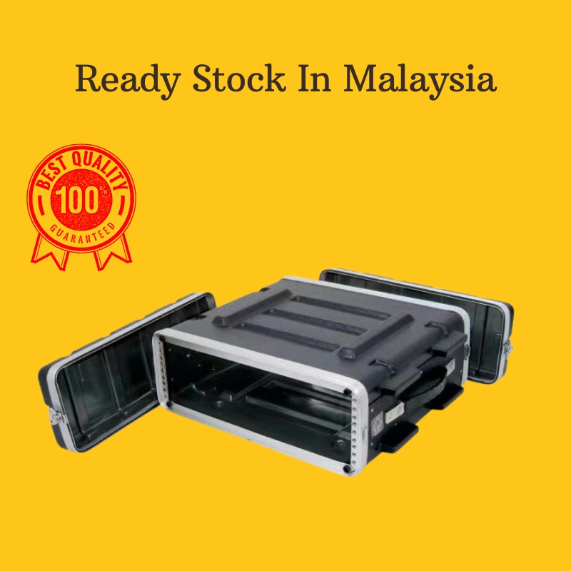 [ Ready Stock ] ABS 3U Long Equipment Case For Amplifier / Wireless Mic ...