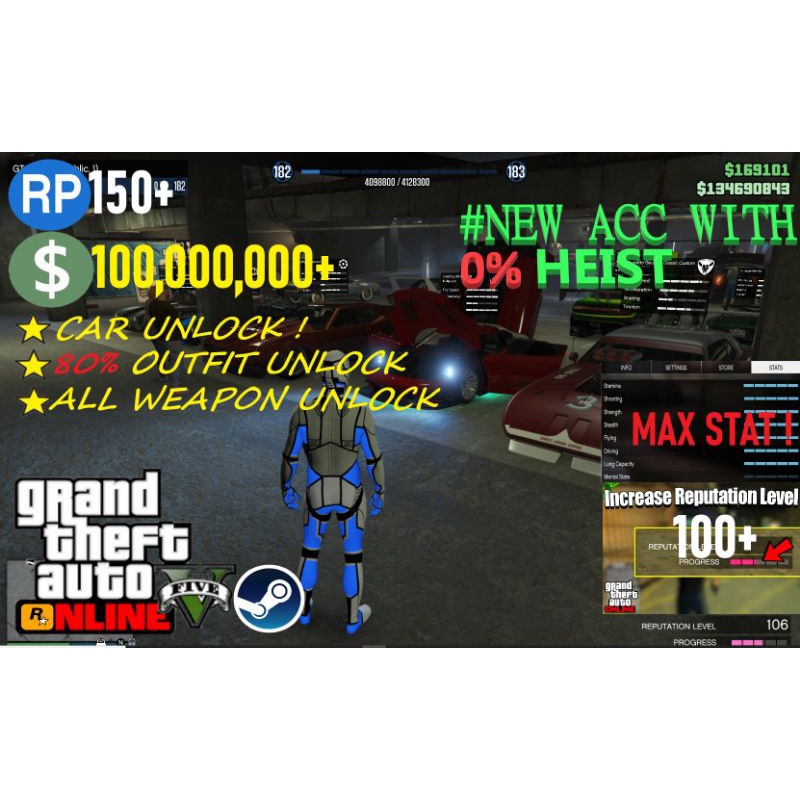 5 ACCOUNT / MOD ACC / ONLINE 15 | Shopee Malaysia