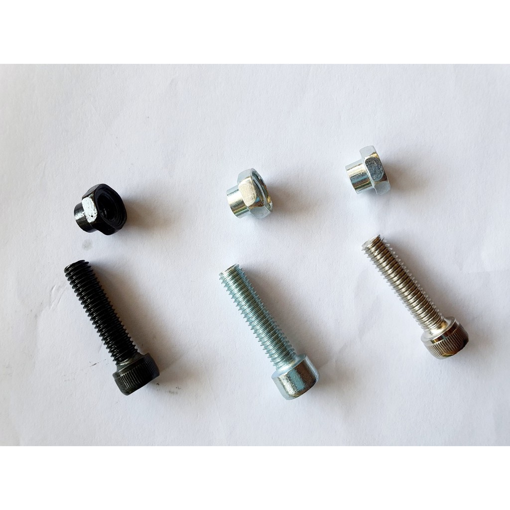 M6 Bolt & T-nut for Pipe & Joint System Metal Joint Yazaki Rack Trolley ...