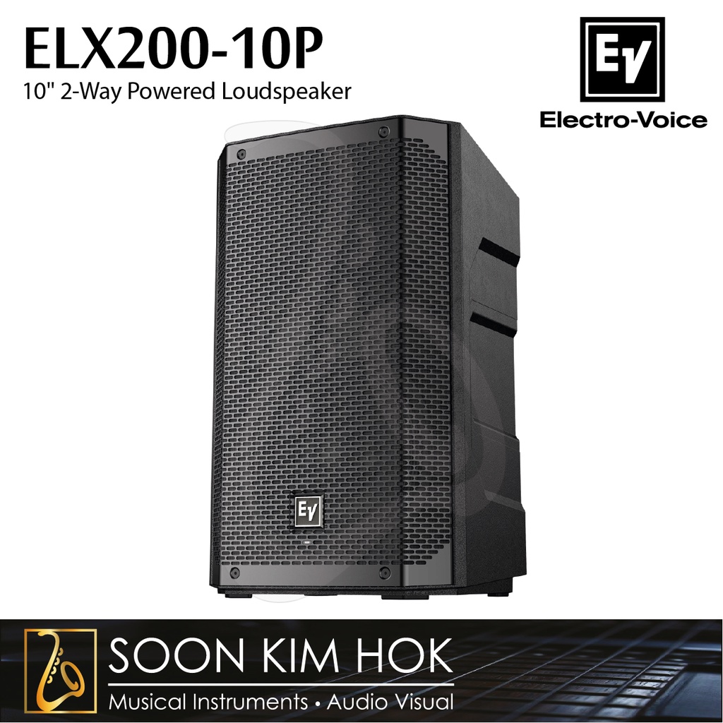 ELECTRO-VOICE ELX200-10P 10" 2-Way Powered Loudspeaker (ELX200 10P ...