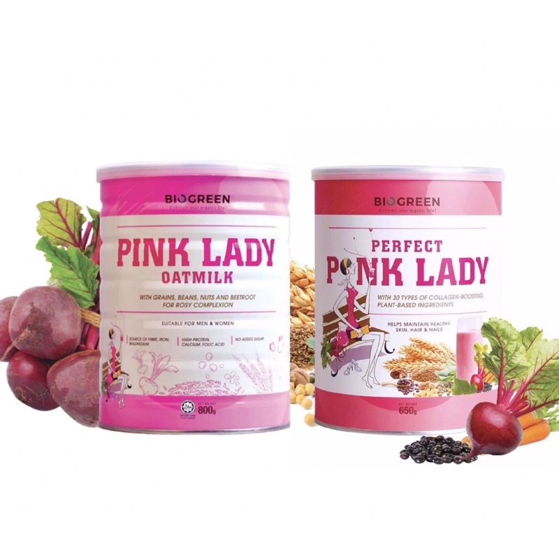 Biogreen Pink Lady Oatmilk , 800grams / Perfect Pink Lady Oatmilk ...