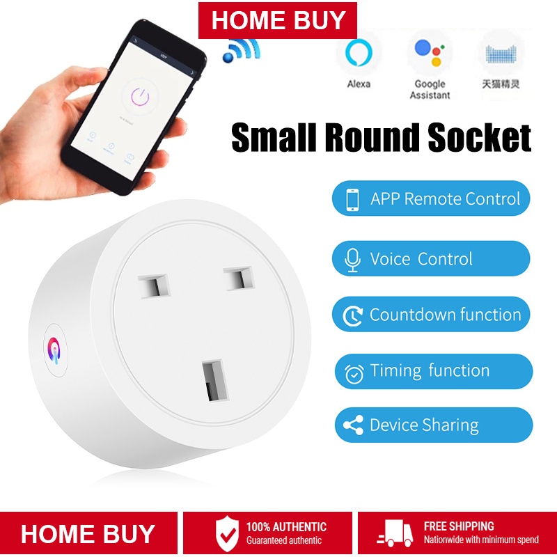 16/20A Wifi Smart Plug Intelligent Socket Tuya WiFi Socket Adaptor ...