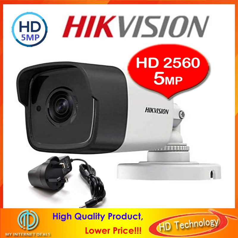 Qi Tech Dahua HiK CCTV Infra-Red HD 5MP Out Door Bullet Camera | Shopee ...