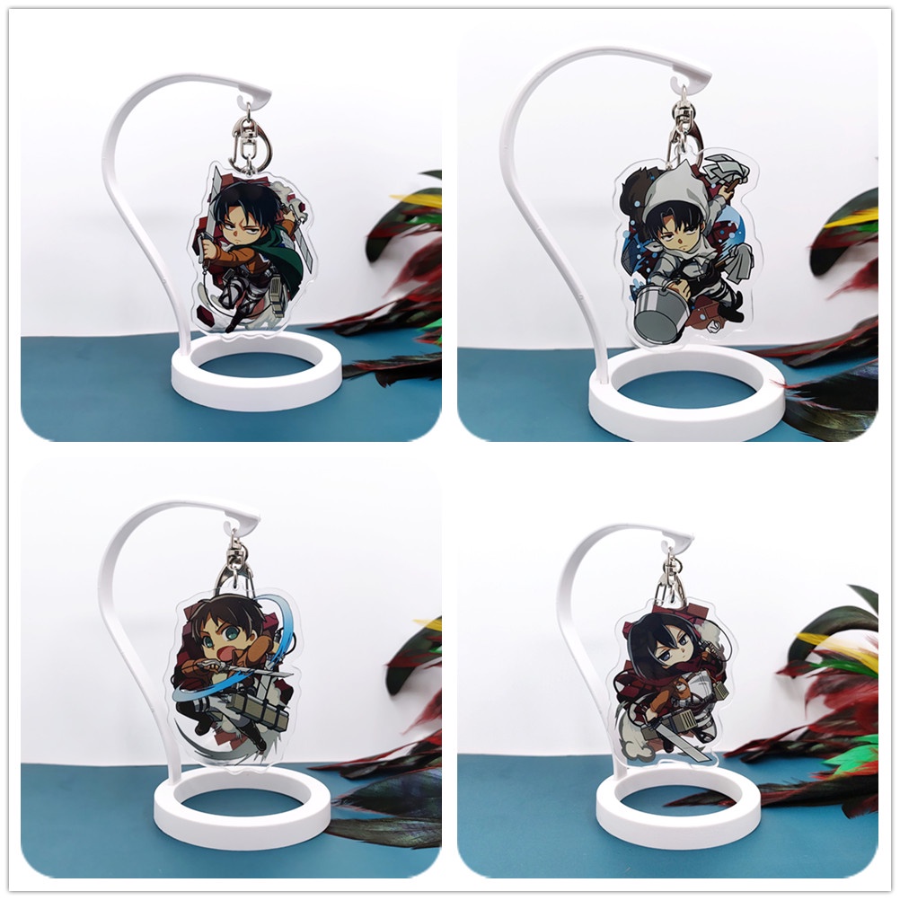 Attack on Titan Eren Shingeki no Kyojin Levi Ackerman Anime Acrylic ...