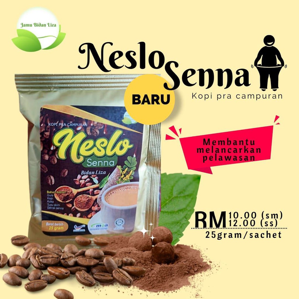 💥 Ready Stock 💥 Kopi Neslo Senna By Bidan Liza Keluaran Syarikat ...