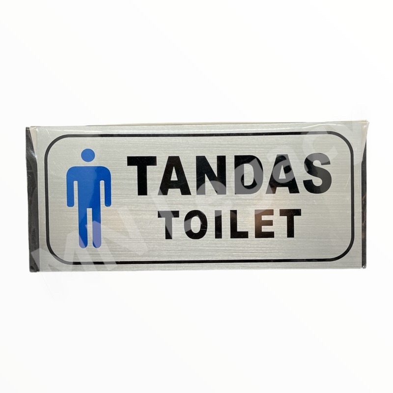 SIGNAGE/PLATE PAPAN TANDA KECIL TOILET/ NO SMOKING/ SURAU/ DO NOT ...