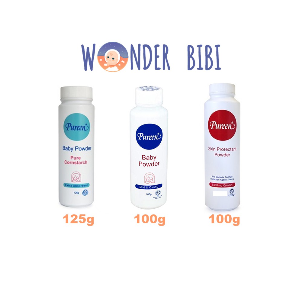 Pureen Baby / Protectant / Cornstarch Powder (100g / 100g/ 125g ...
